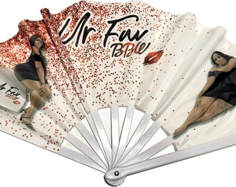 Personalized Clack Fan; Custom Clack Fan; Custom Party Favor Clacker ...