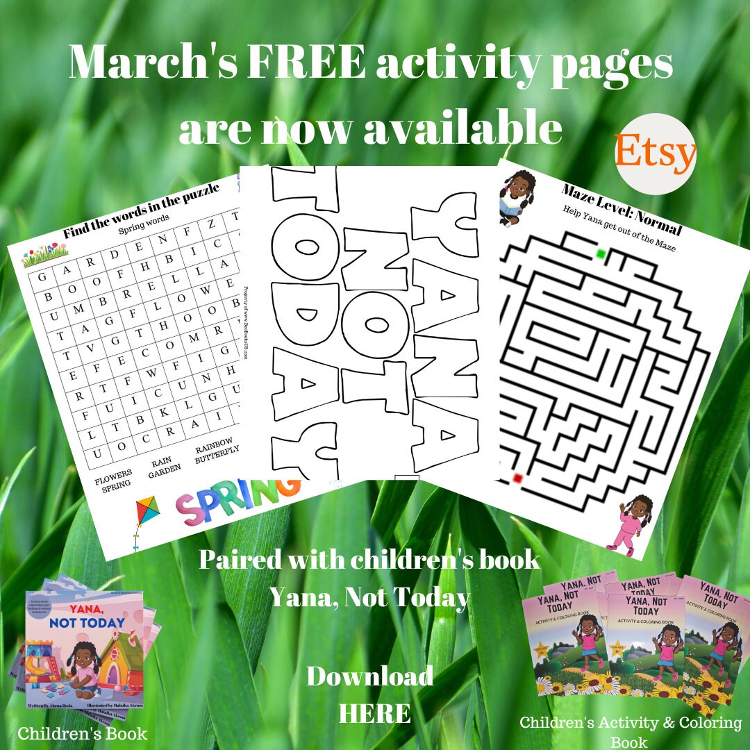 Spring Activity Printable, Easter, Easter Word Search, Maze, Spring ...