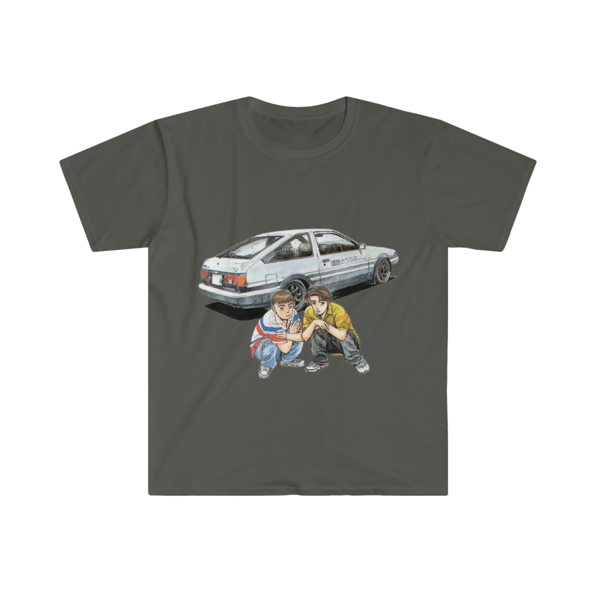 Initial D Style T-shirt - Etsy
