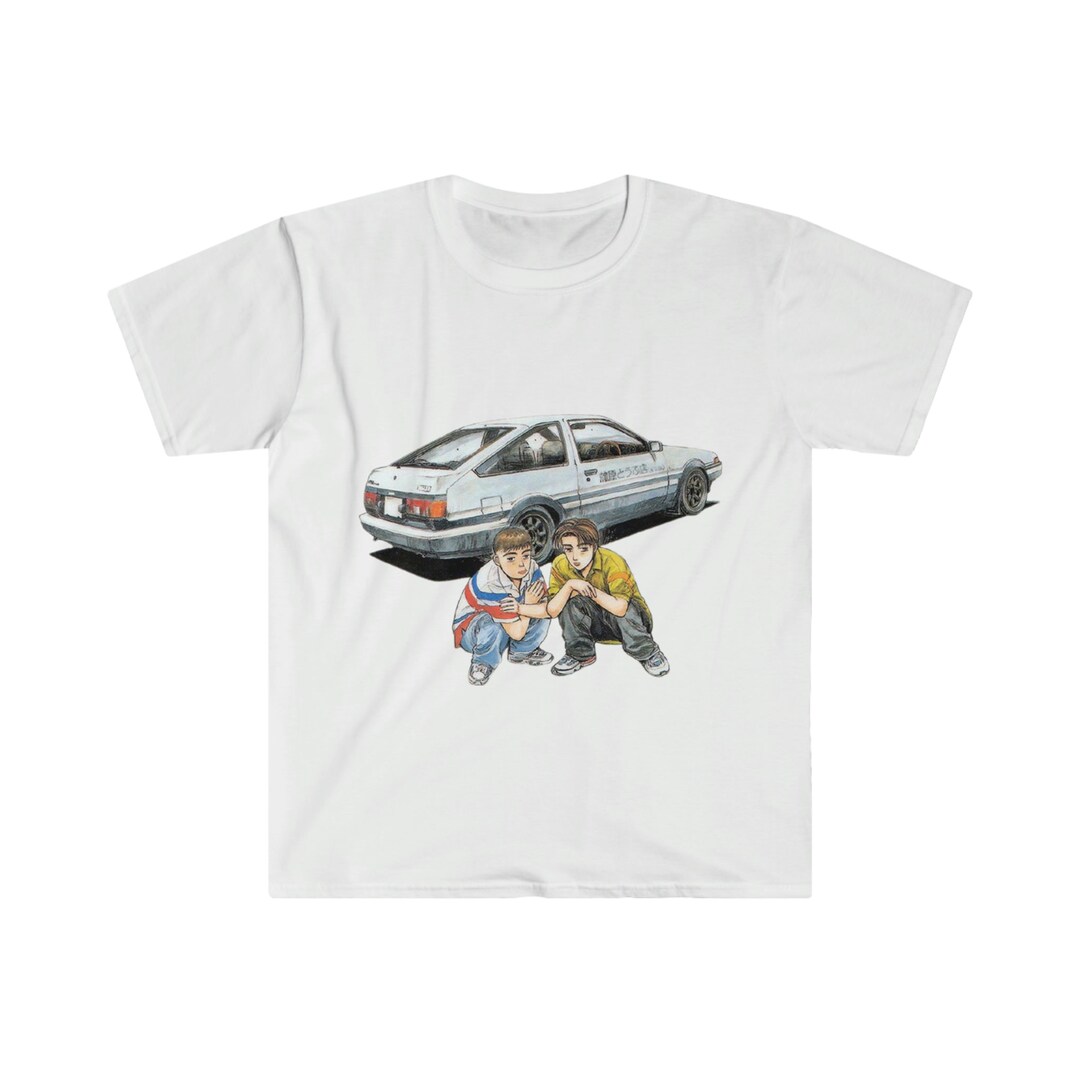 Initial D Style T-shirt - Etsy