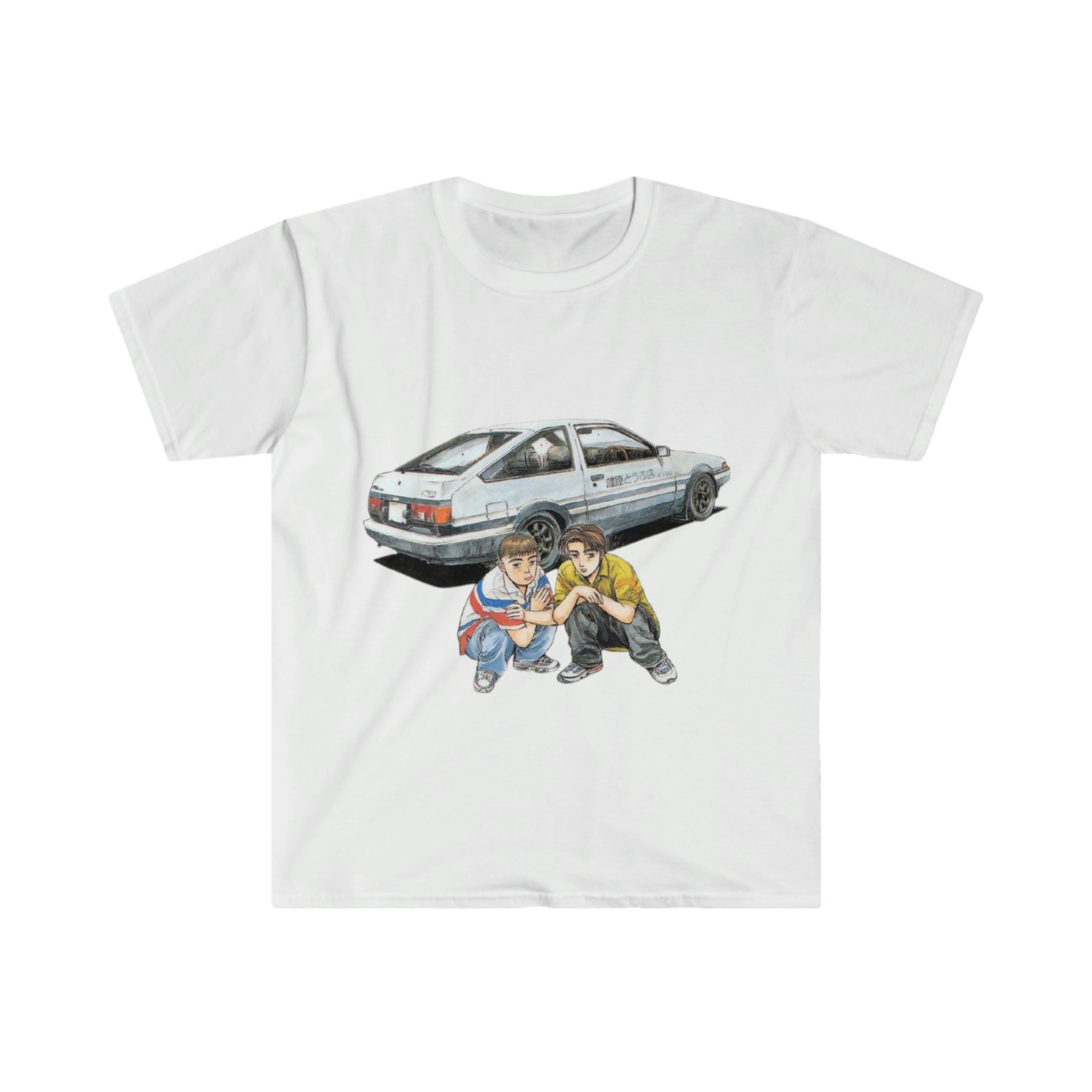 Initial D Style T-shirt - Etsy
