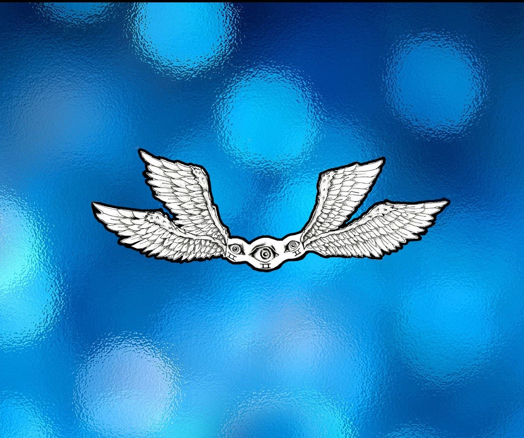 Angel Eyes Vinyl Sticker - Etsy