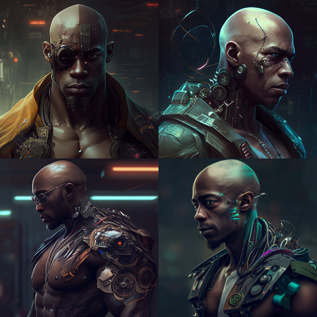 Artificial Intelligence Portraits! - Etsy