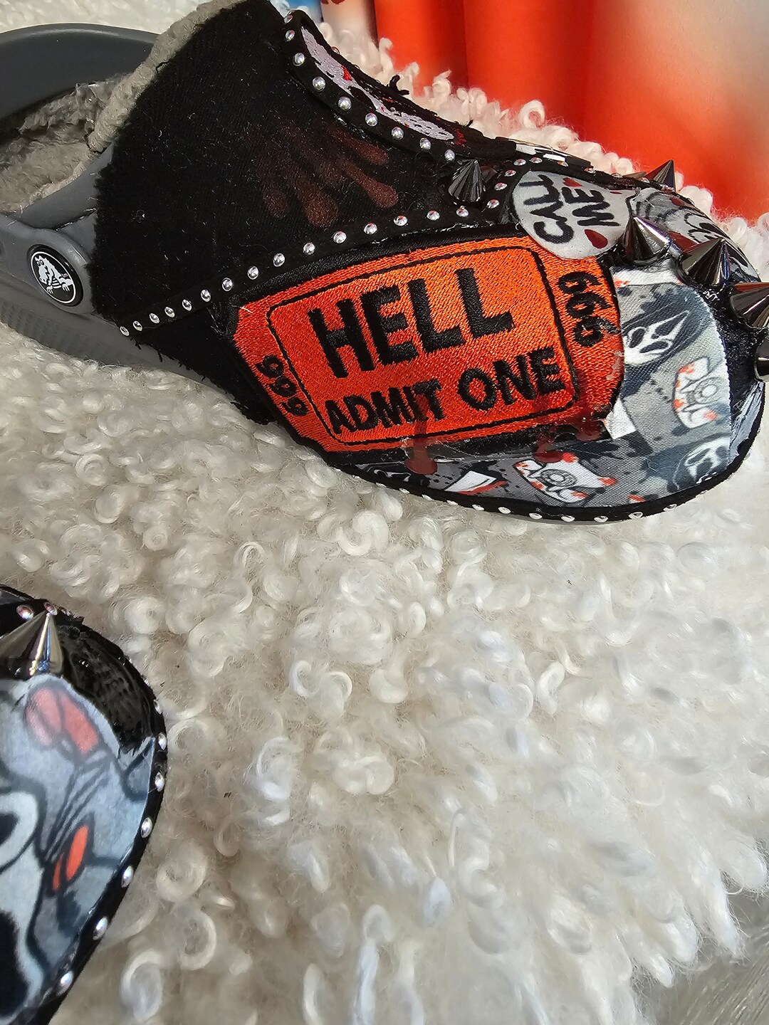 Scary Halloween Custom Crocs - Etsy