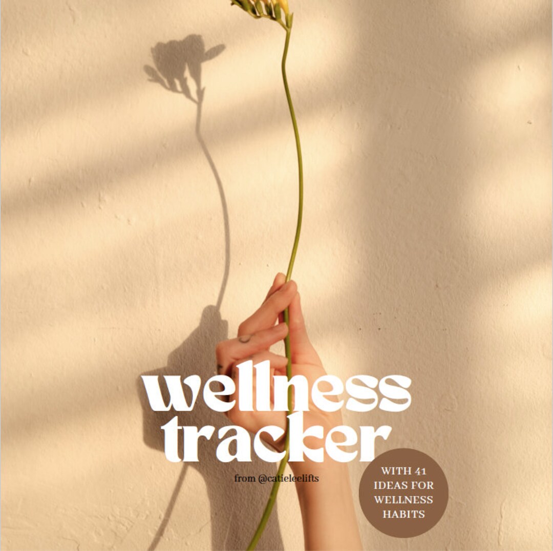 8-week Wellness Tracker - Etsy