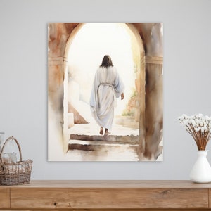Jesus Christ Resurrected Canvas: He is Risen, Ready to Hang Wall Art - Etsy