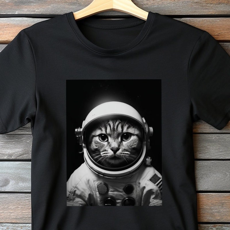 Space Cat Shirt - Etsy