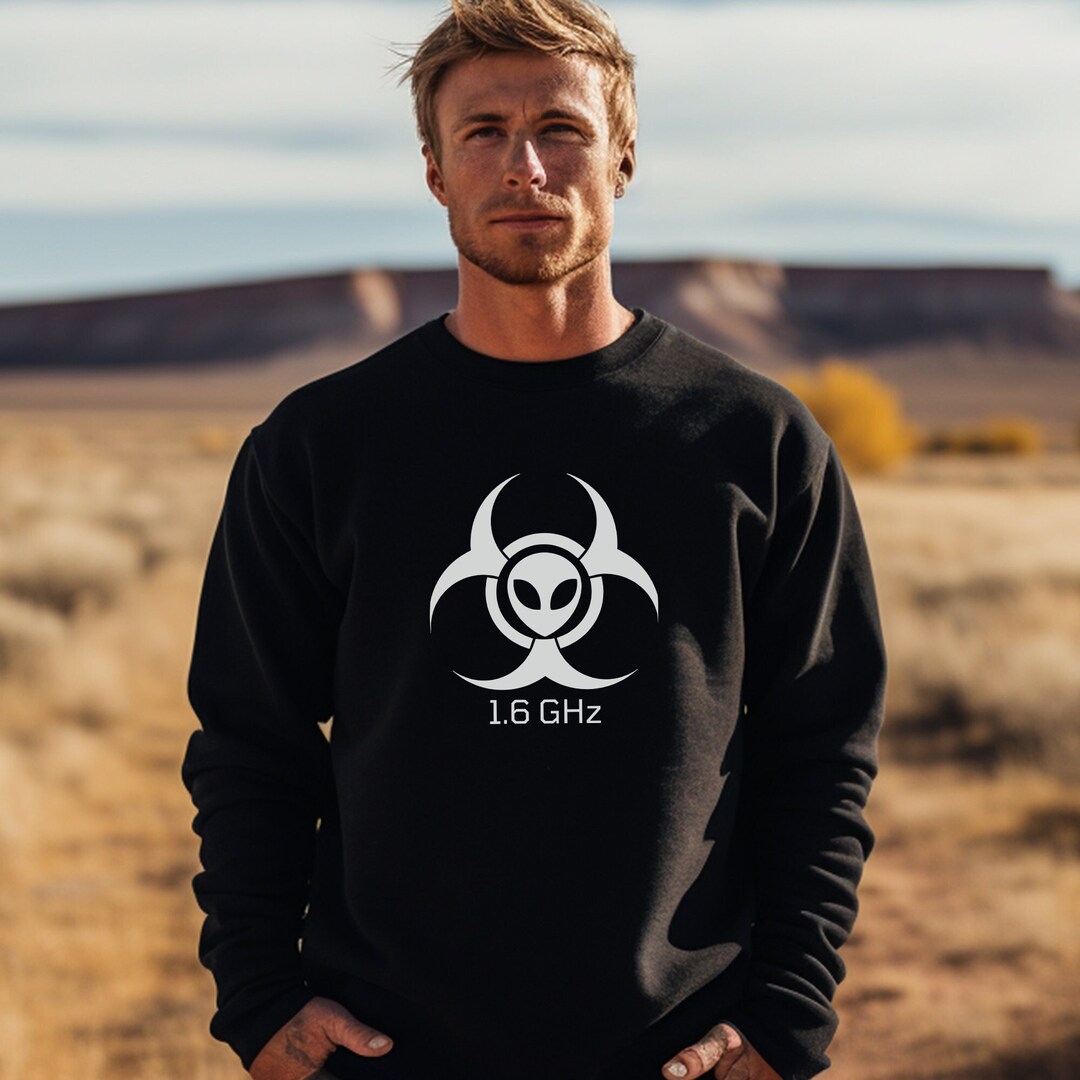 Skinwalker Ranch Alien Sweatshirt: Unisex Cryptid UFO Sweater - Etsy