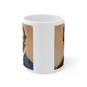 Abraham Lincoln Sunglasses Coffee Mug 11 Oz Funny America Mug Abraham ...