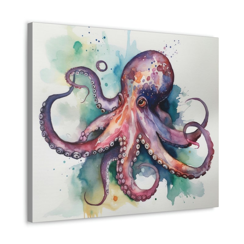 Octopus Wall Art - Etsy