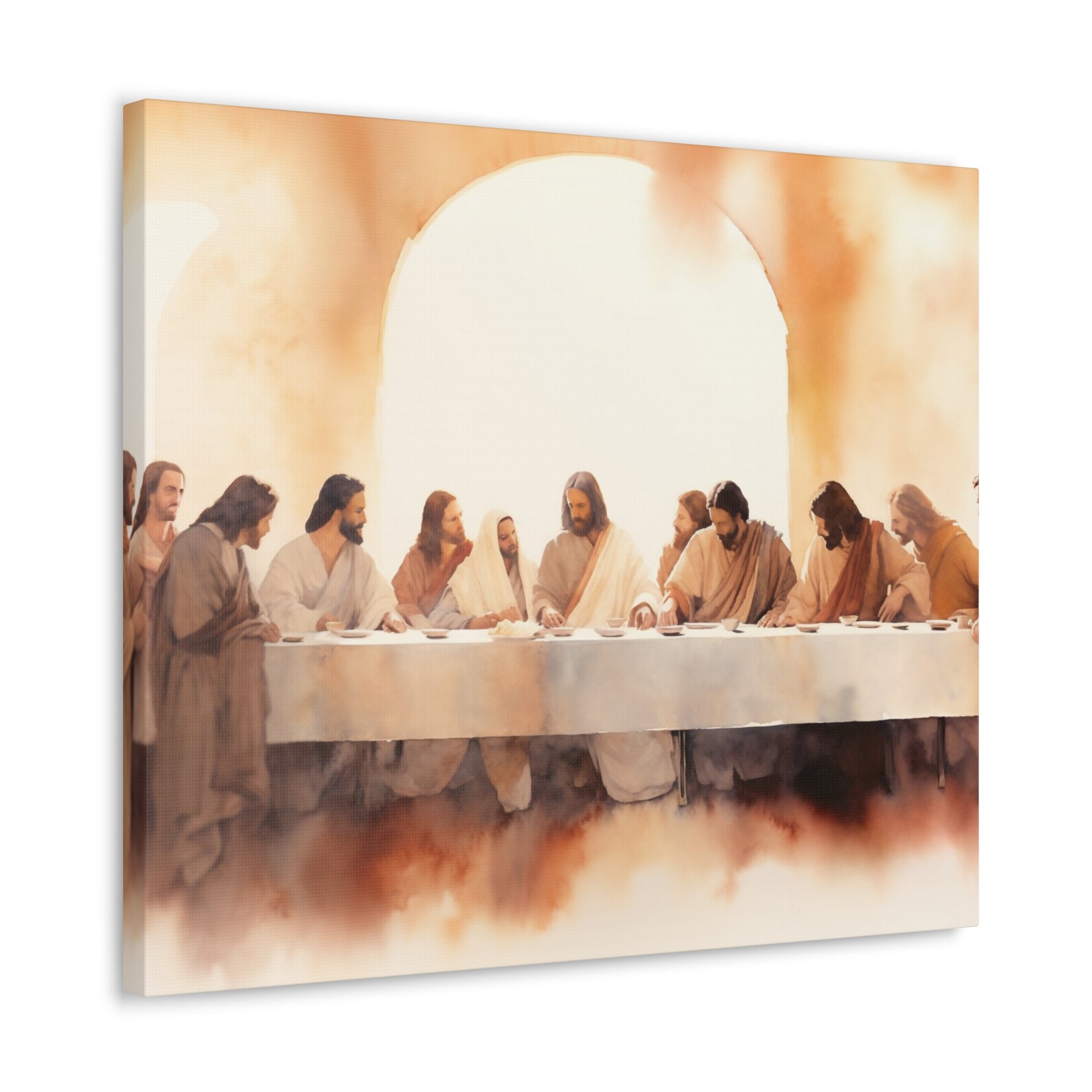 The Last Supper Canvas Art, Jesus Wall Art, LDS Art, Christian Decor ...
