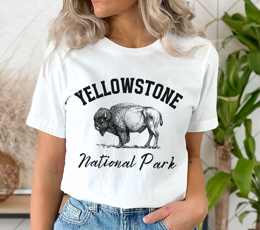 Yellowstone Tshirt Yellowstone T Shirt Yellowstone National Park Shirt ...