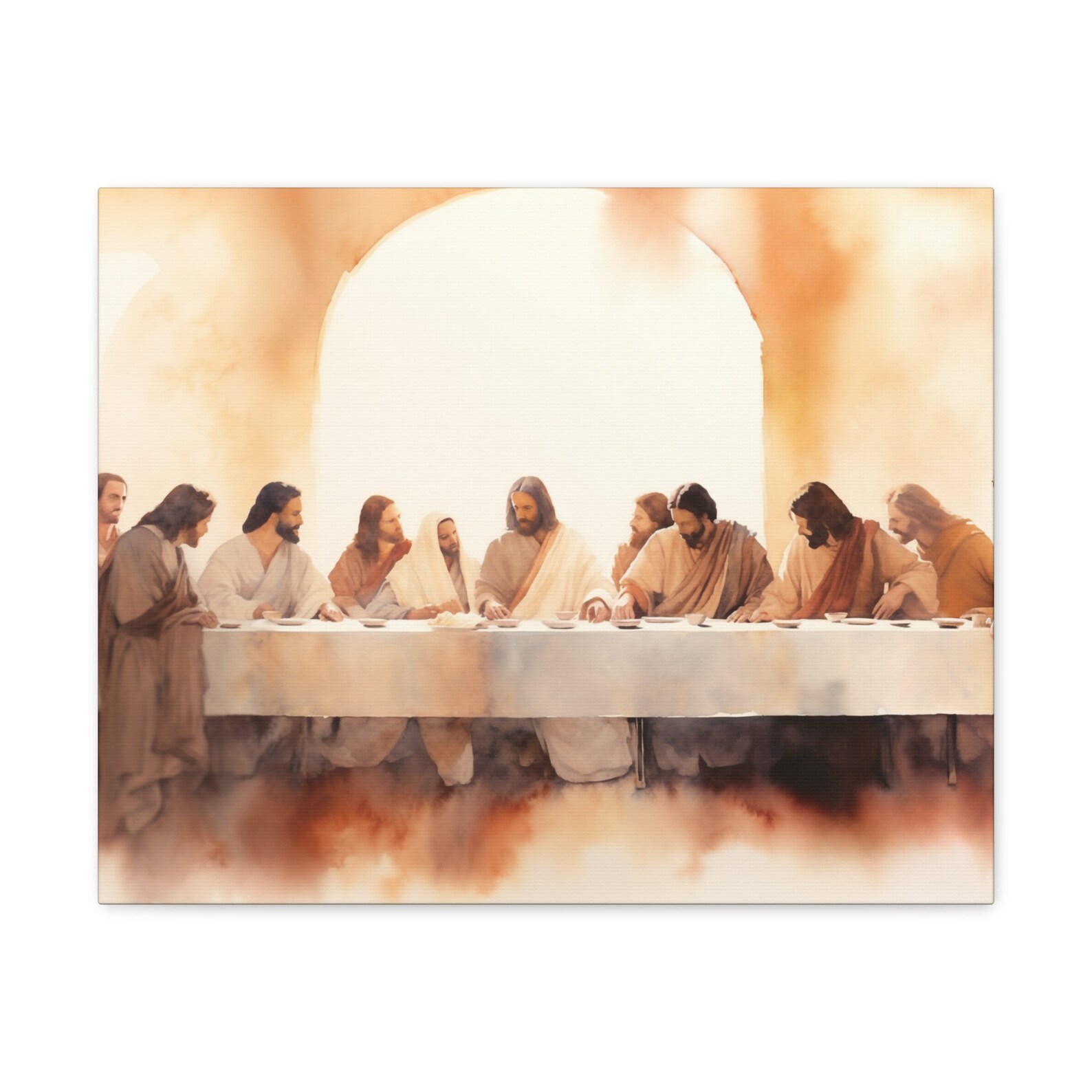 The Last Supper Canvas Art, Jesus Wall Art, LDS Art, Christian Decor ...