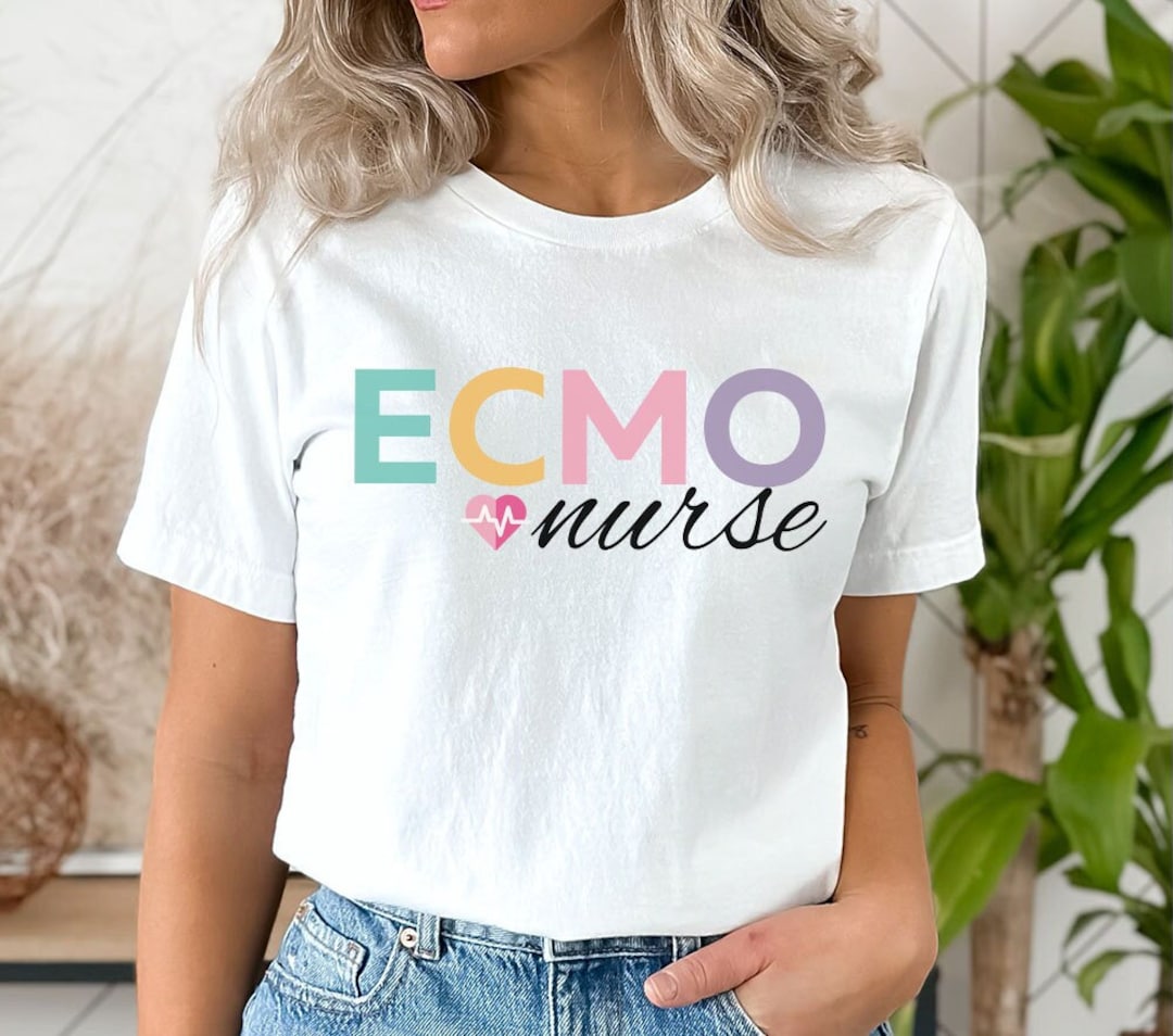 ECMO Nurse Shirt Ecmo Specialist Shirt Gift for Nurse Shirts for Nurse ...