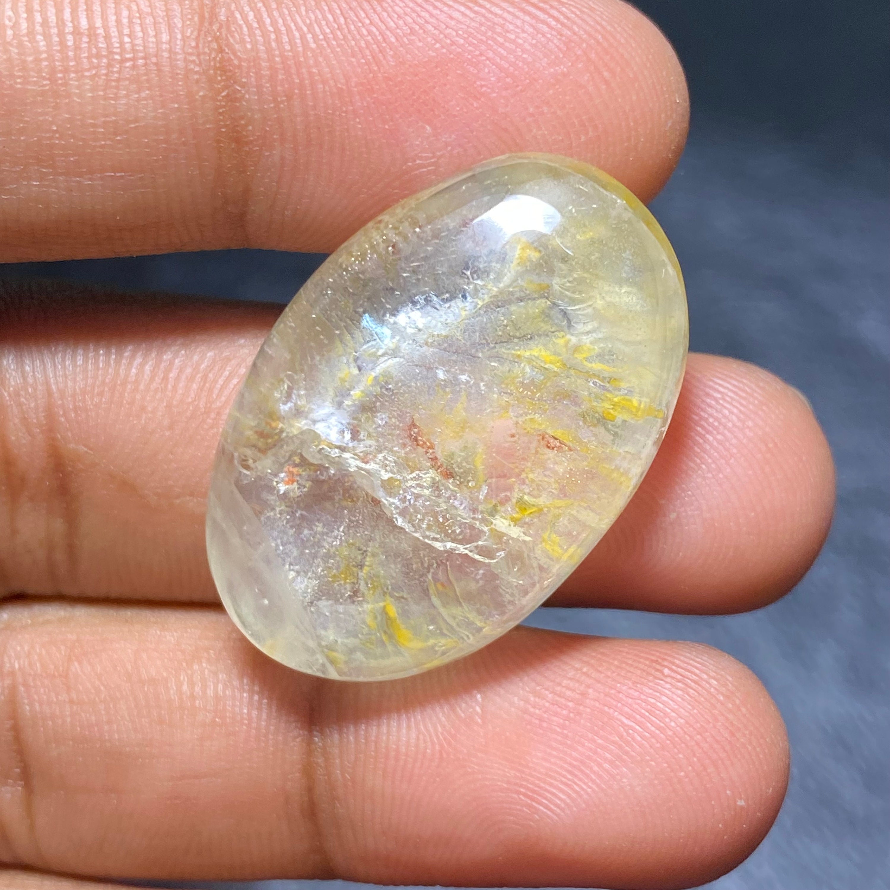 INDIAN Garden Quartz Cabochons Garden Quartz Gemstone Garden - Etsy