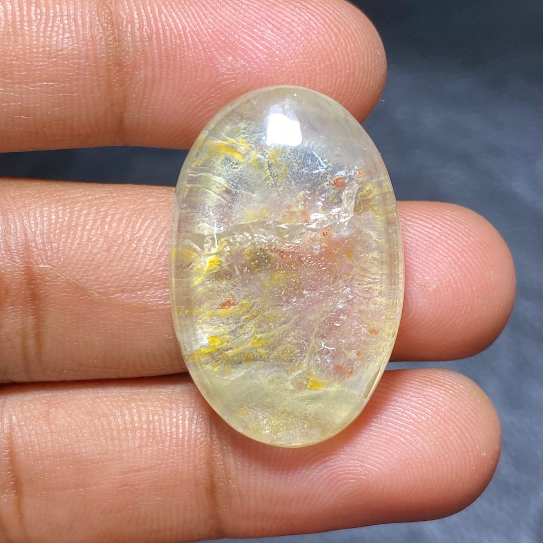 INDIAN Garden Quartz Cabochons Garden Quartz Gemstone Garden - Etsy