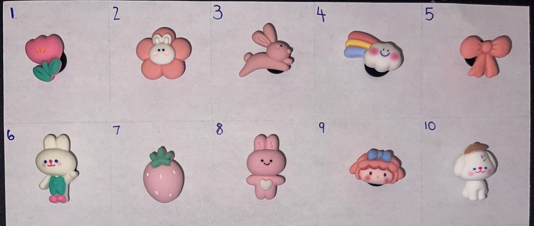 Cute Bunny Croc Jibbitz - Etsy