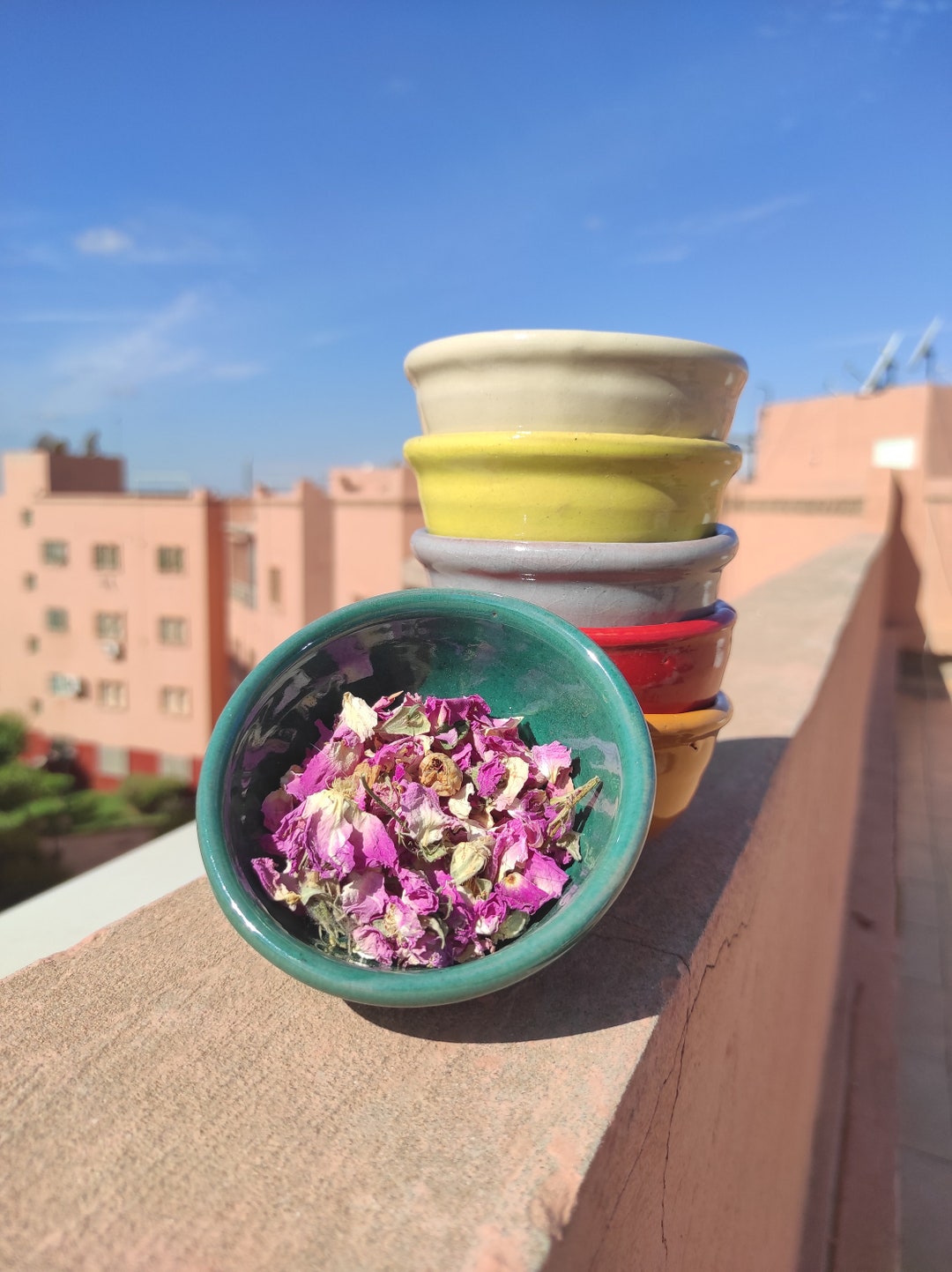 Traditional Moroccan Colorful Bowl, Hand-painted Original Moroccan ...