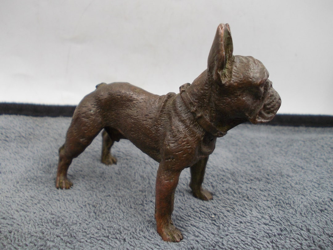Copper Art Cute Red Copper Dog Statue , Anmimal Dog, Small Anmimal Dog ...