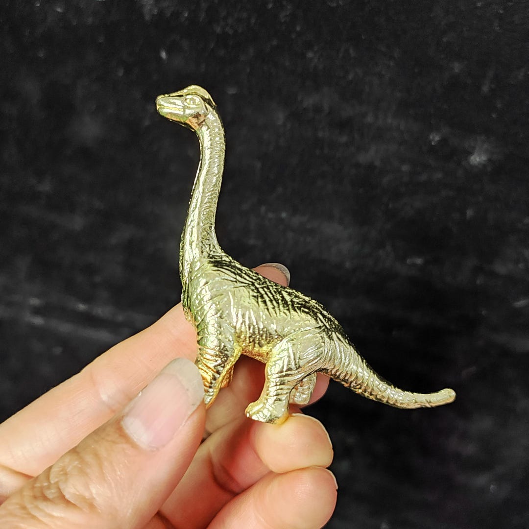 Brass Copper Allosaurus Jurassic World Toy Cretaceous Roar Attack ...