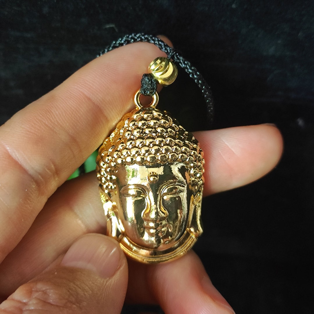 Vintage Bodhisattva Buddha Pendant Necklace Chain Spiritual HIGH ...
