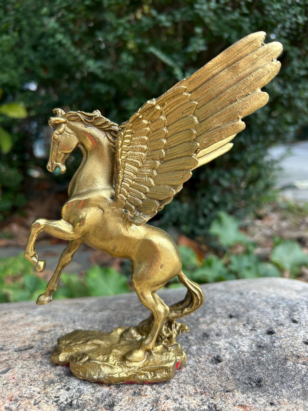 Copper Winged Horse Flying Pegasus God Greek Mythology Statue Sculpture ...