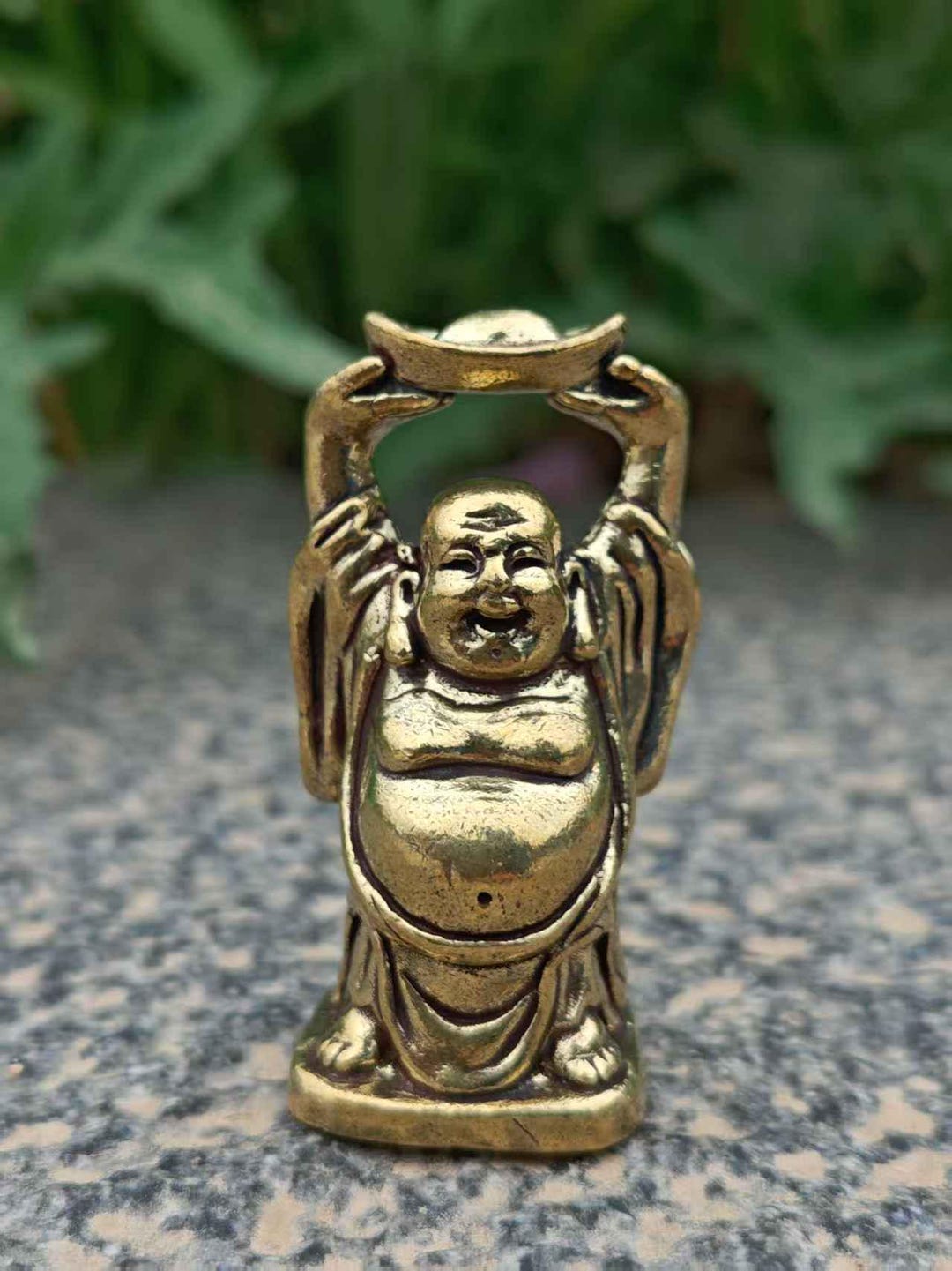 Tibet Buddha Statue Brass,maitreya Buddha Fengshui Zen Buddhism ...