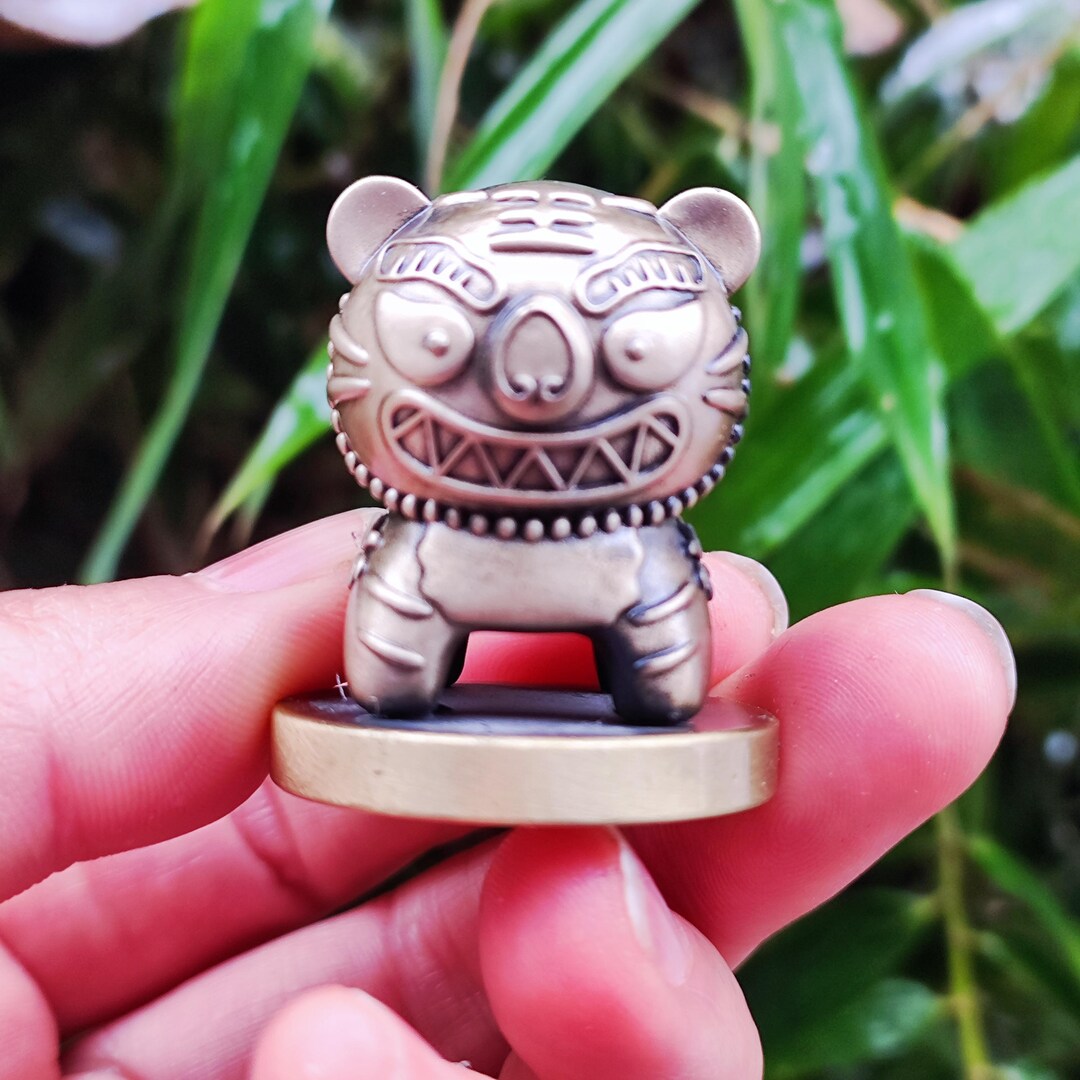 Wild Anmimal Sculpture, Cartoon Tiger Zodiac Tiger Mini Miniature ...