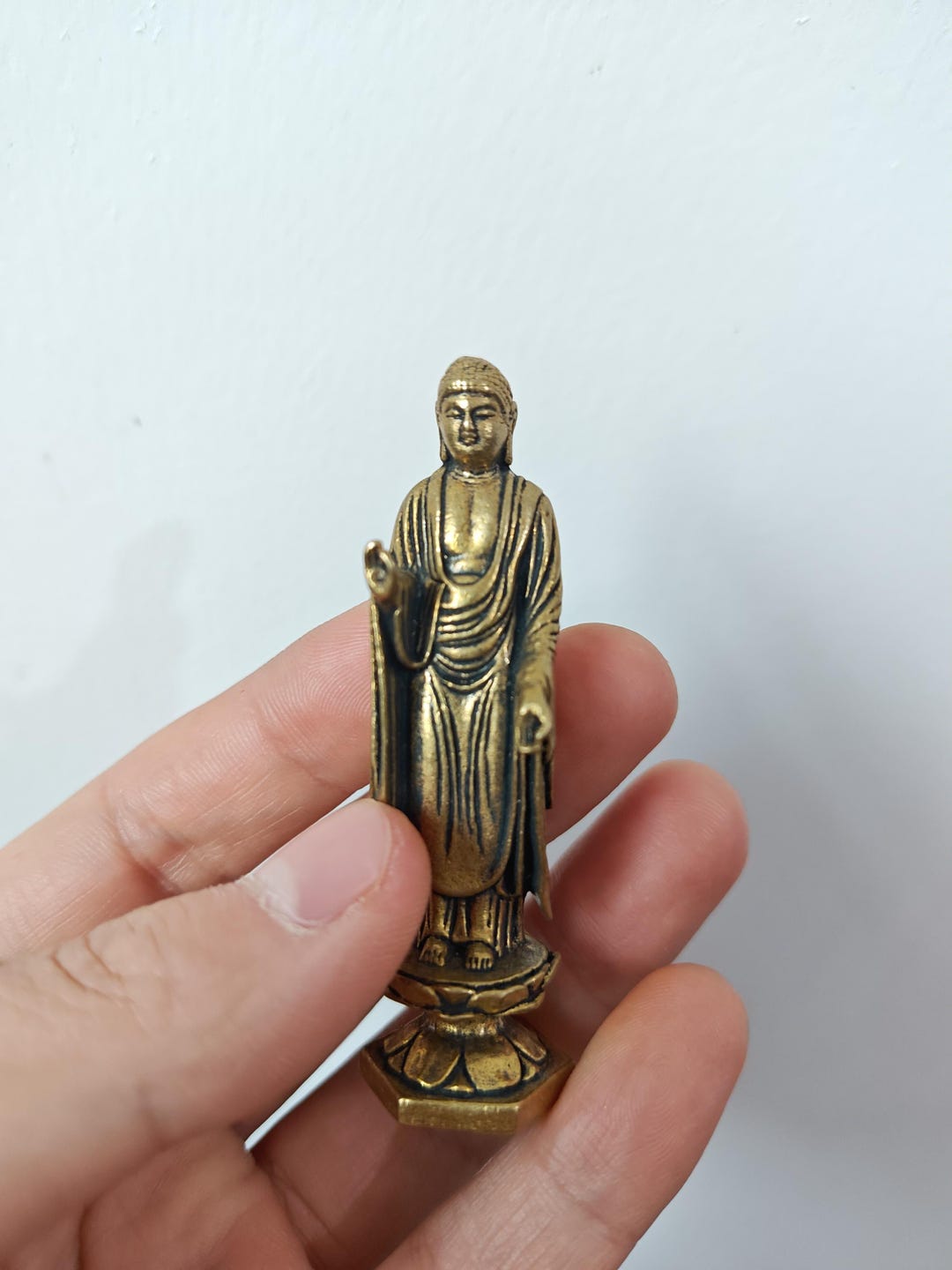 Tibet Buddha Statue,copper Budha Idol Shakyamuni Fengshui Zen Vintage ...
