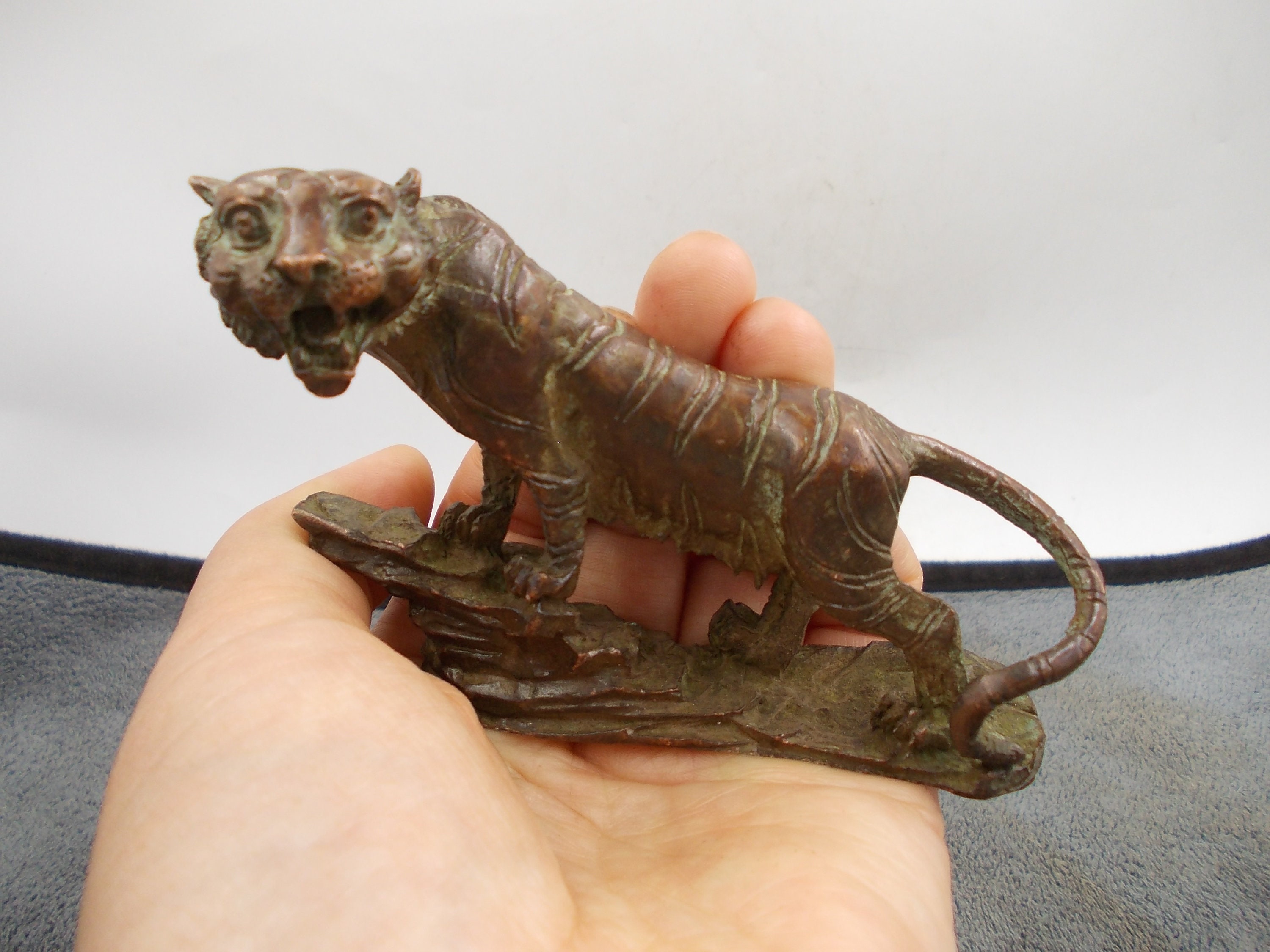 Copper Art Luckly Brass Ferocious Red Copper Insect Statue - Etsy