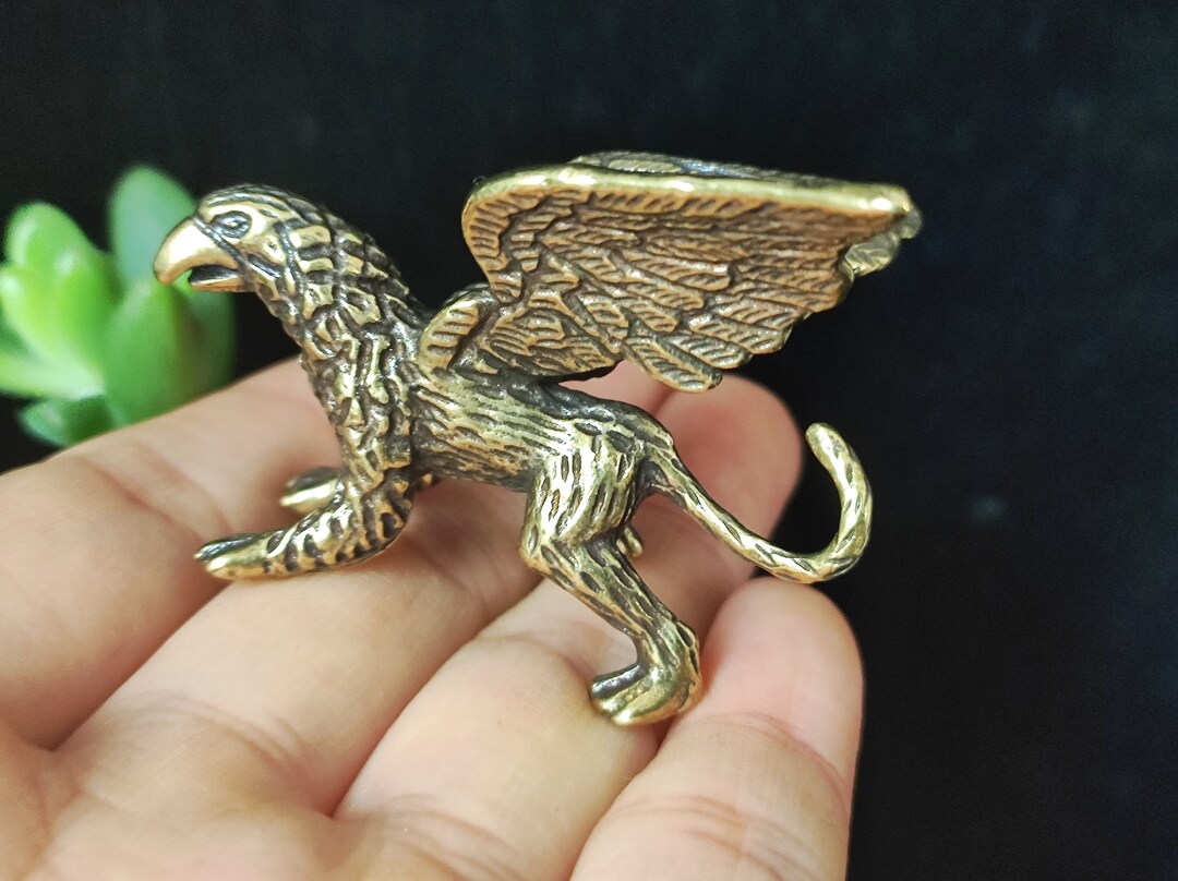 Copper Art Cute Copper Bird Pterosaur Statue,wild Anmimal Sculpture ...