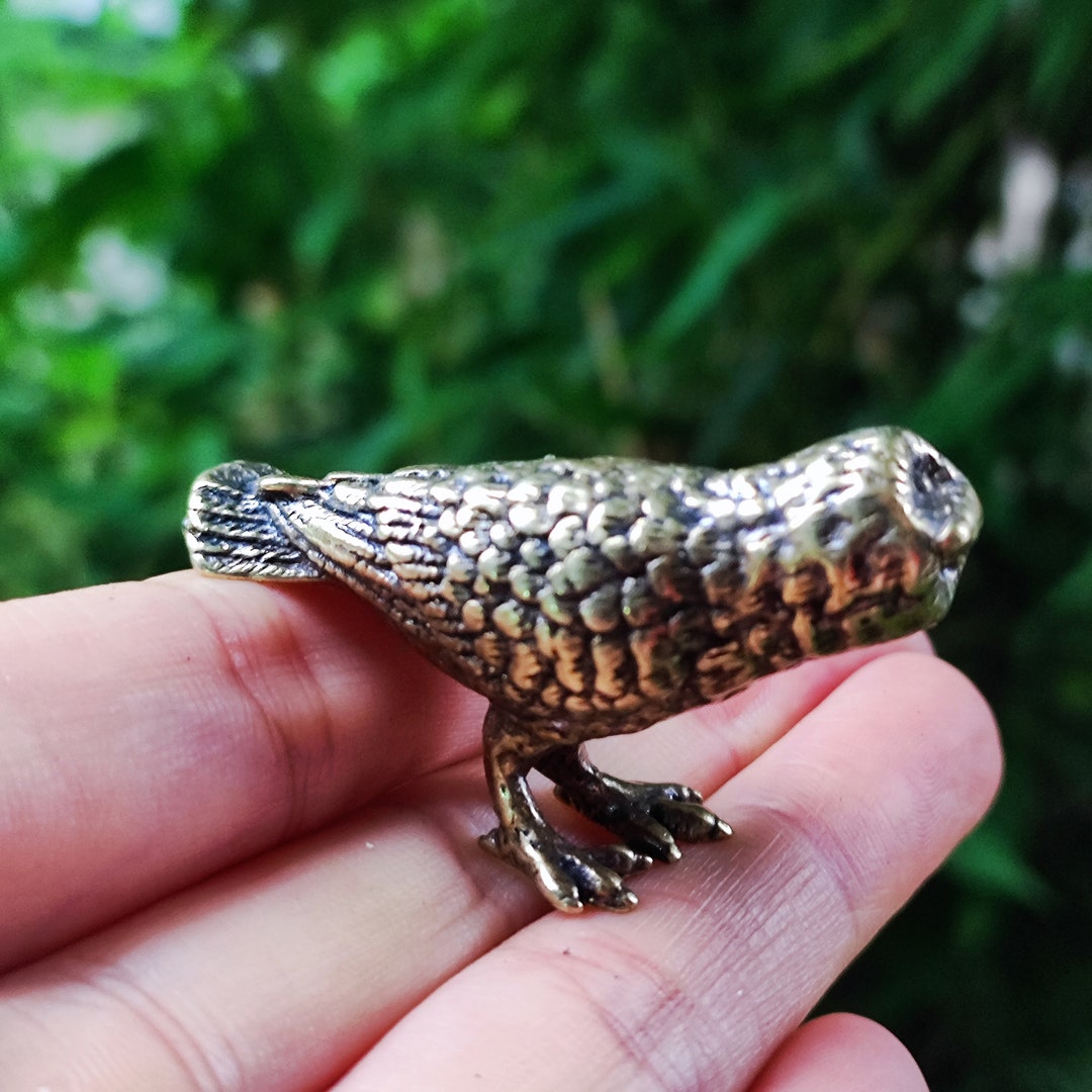 Retro Style Copper Art Ferocious Owl Statue Brass Phoenix Statue,wild ...