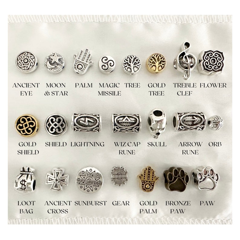 Wood Bead D&D Character Class Bracelets, Dungeons and Dragons ...