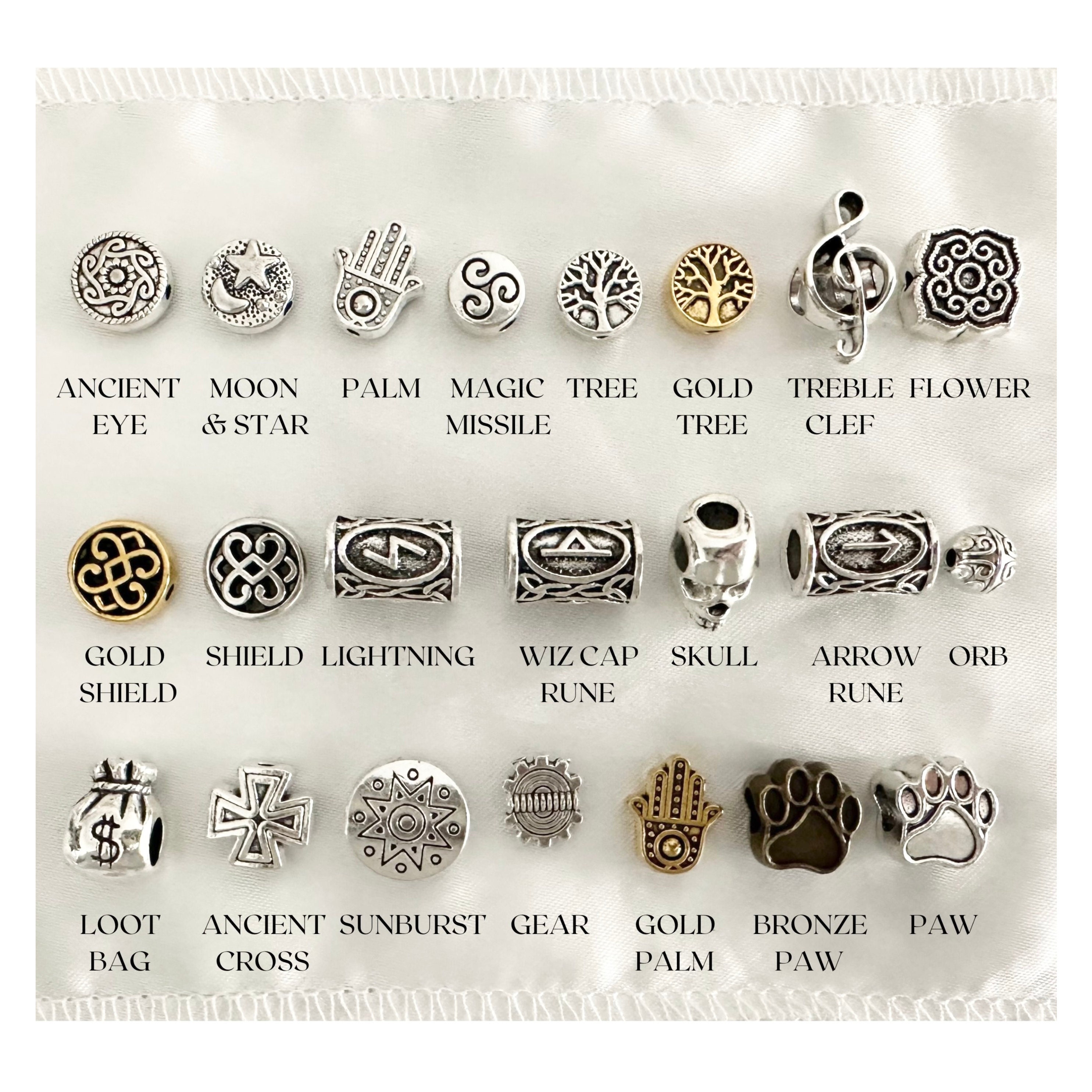 Wood Bead D&D Character Class Bracelets, Dungeons and Dragons ...