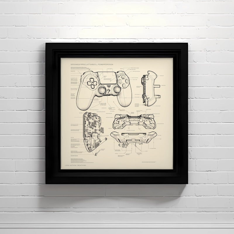 Game Schematic - Etsy