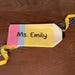 Personalized Teacher Pencil Pouch: Custom Name School Supply Bag - Etsy