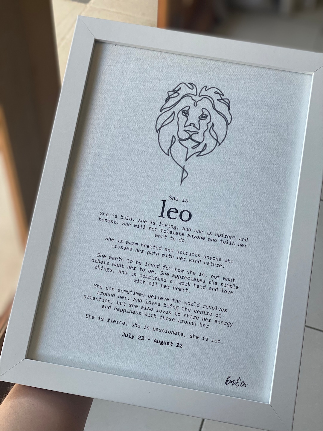 Leo Digital Print - Etsy