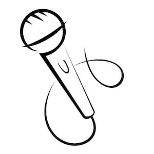 Microphone Instant Download SVG, Digital Download,music Download - Etsy