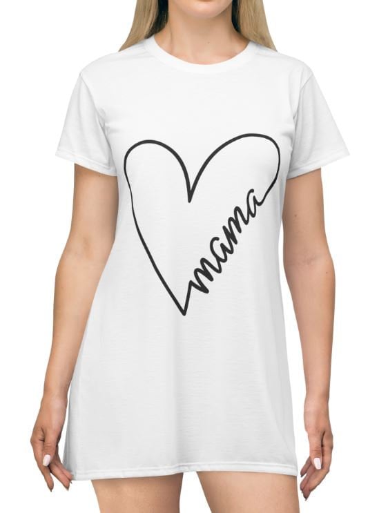 Mama Heart, Mama Heart Print Pattern Instant Download Svg,gift Idea ...