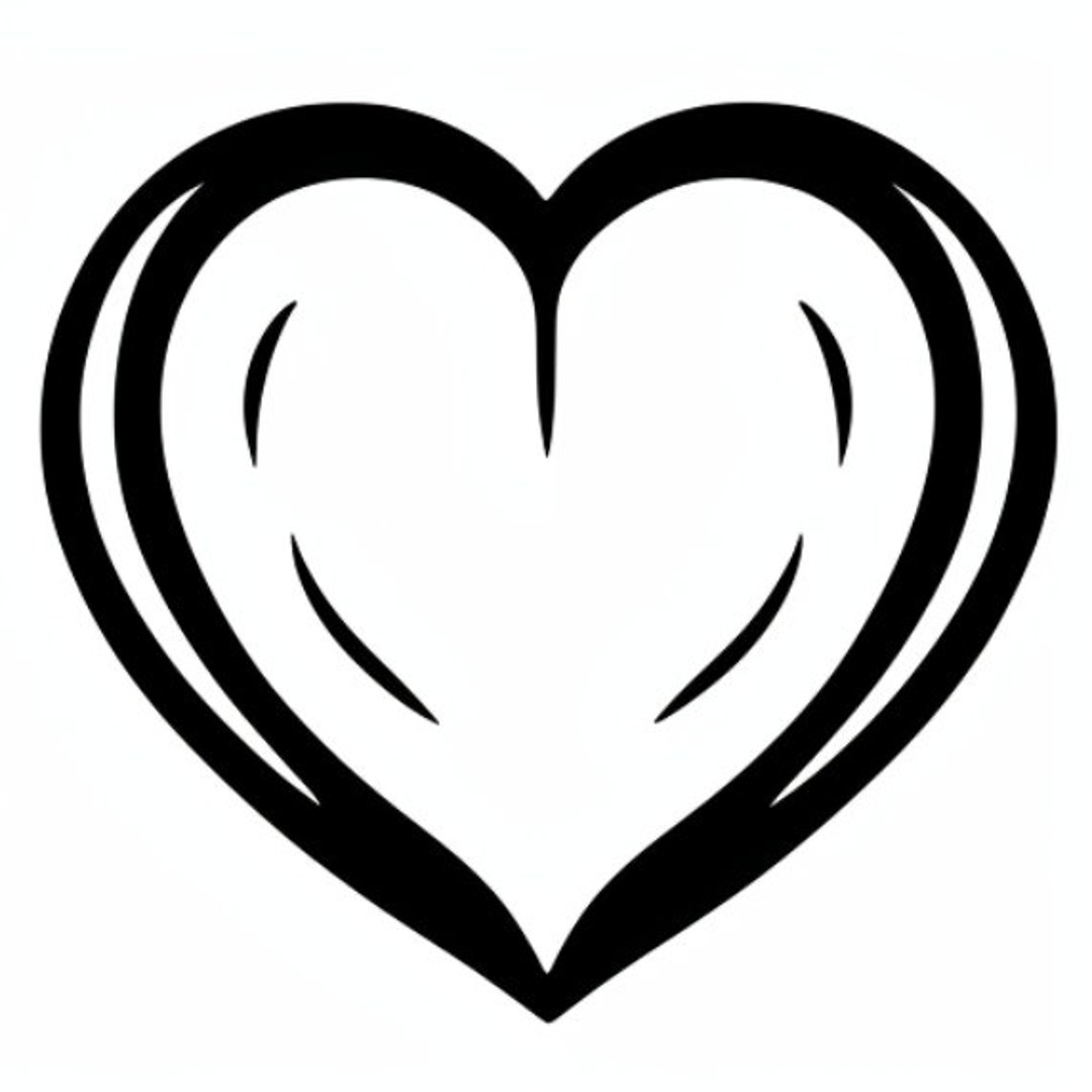 Heart SVG Design - Etsy