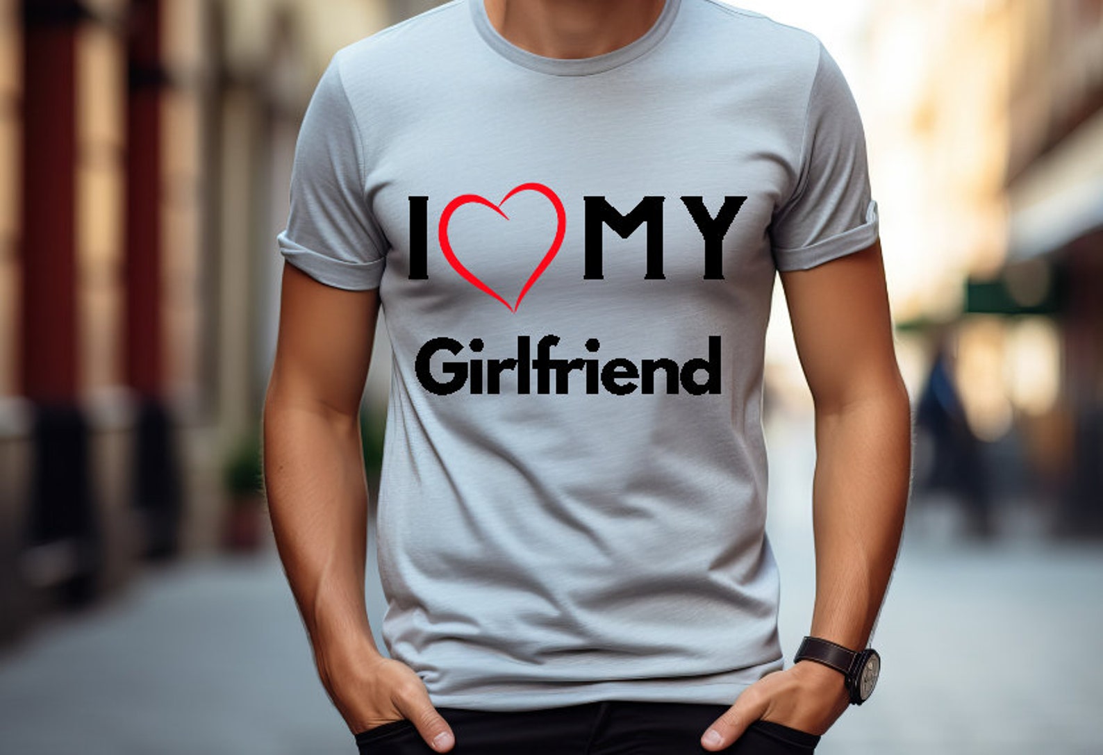 I Love My Girlfriend Svg Digital,valentine Day Funny Design - Etsy