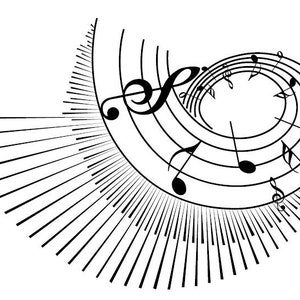 Musical Notes, Svg Instant Download SVG - Etsy