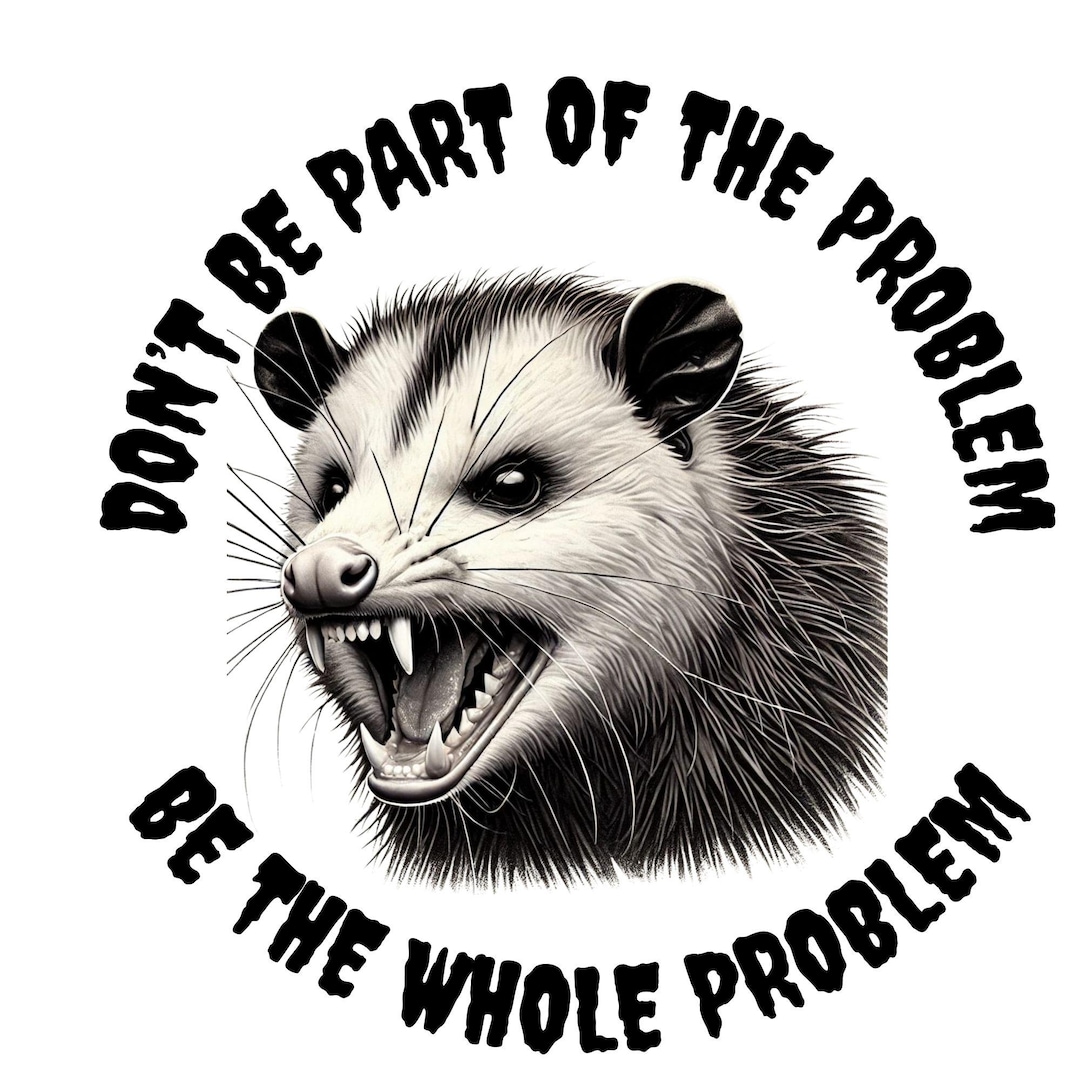 Possum SVG Funny ,weirdcore Coffee Cup Opossum Weird Stuff Hilarious ...
