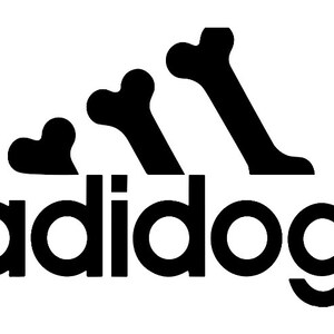 Adidog Funny Dog T-shirt SVG: Parody Clipart (digital Download) - Etsy