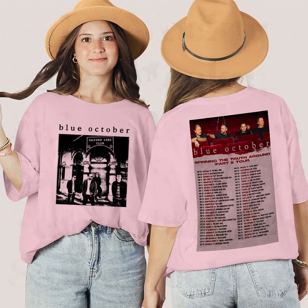 Tour 2023 Blue October Band Shirt, Blue October Concert Merch sold by ...