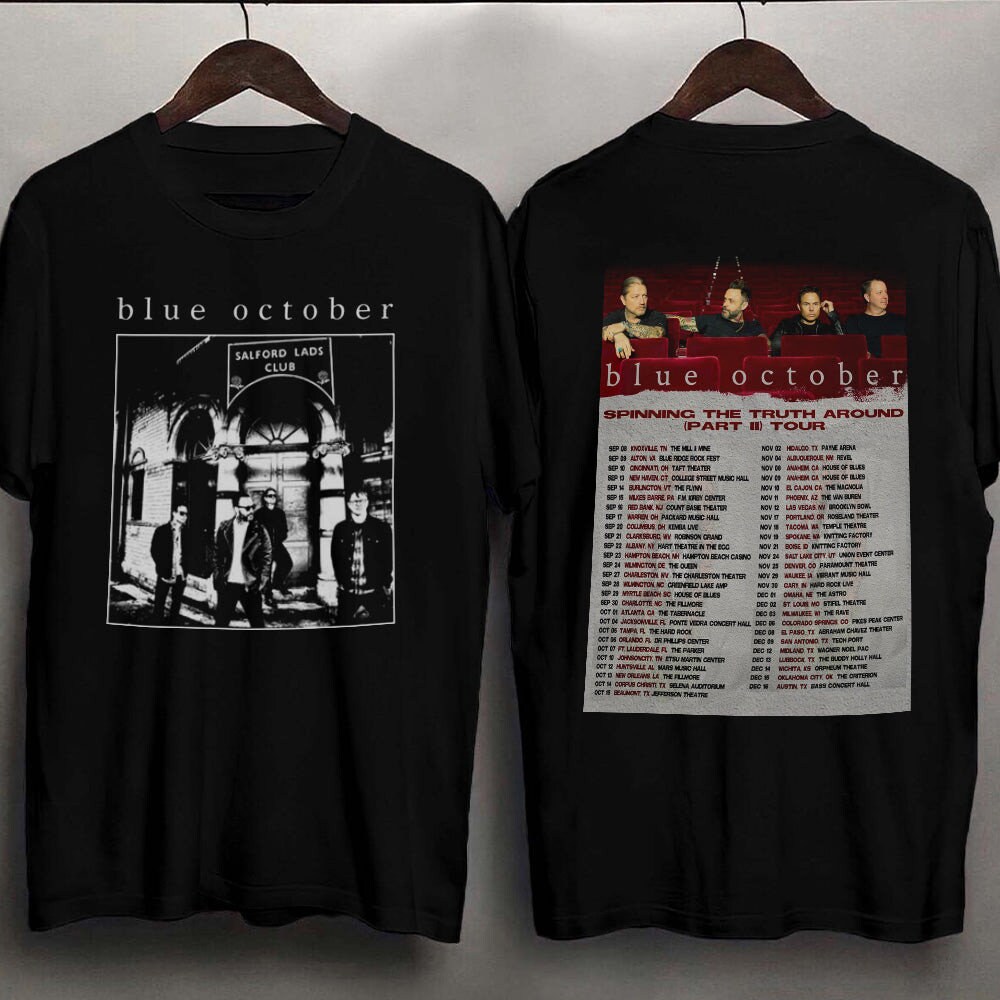 Tour 2023 Blue October Band Shirt, Blue October Concert Merch sold by ...