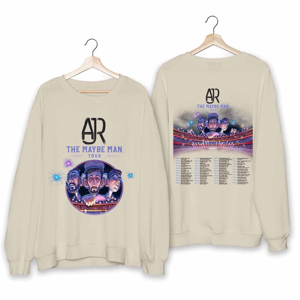 AJR The Maybe Man Tour 2024 Tour Shirt, The Maybe Man 2024 Concert ...