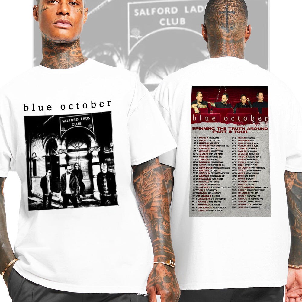 Tour 2023 Blue October Band Shirt, Blue October Concert Merch sold by ...