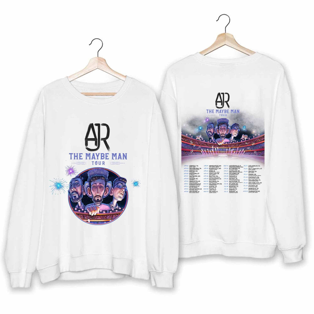 AJR The Maybe Man Tour 2024 Tour Shirt, The Maybe Man 2024 Concert ...
