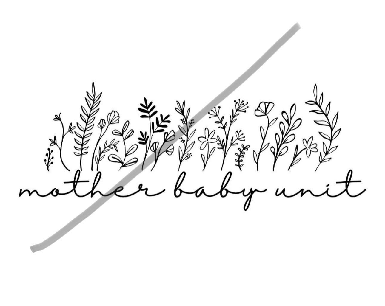 Mother Baby Unit Floral PNG, Ready for Sublimation! - Etsy